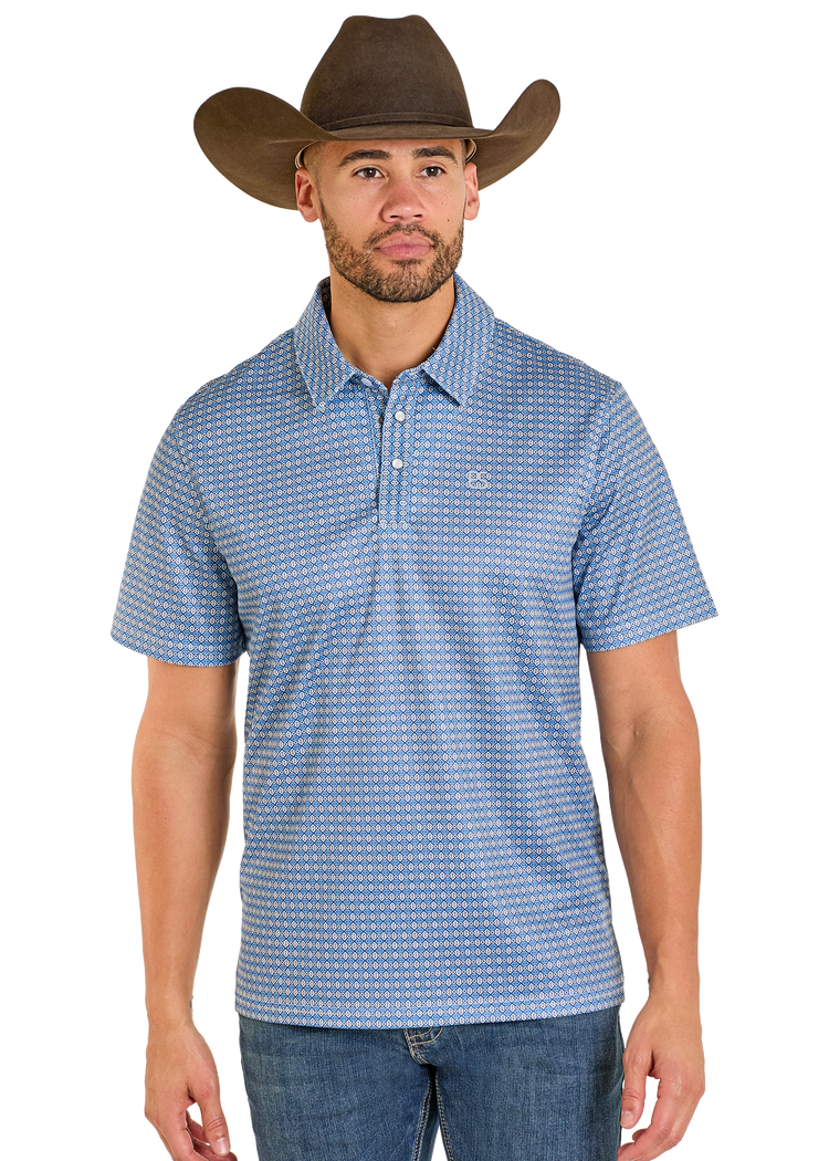 Men's Dual Diamonds Performance Polo | Panhandle Slim