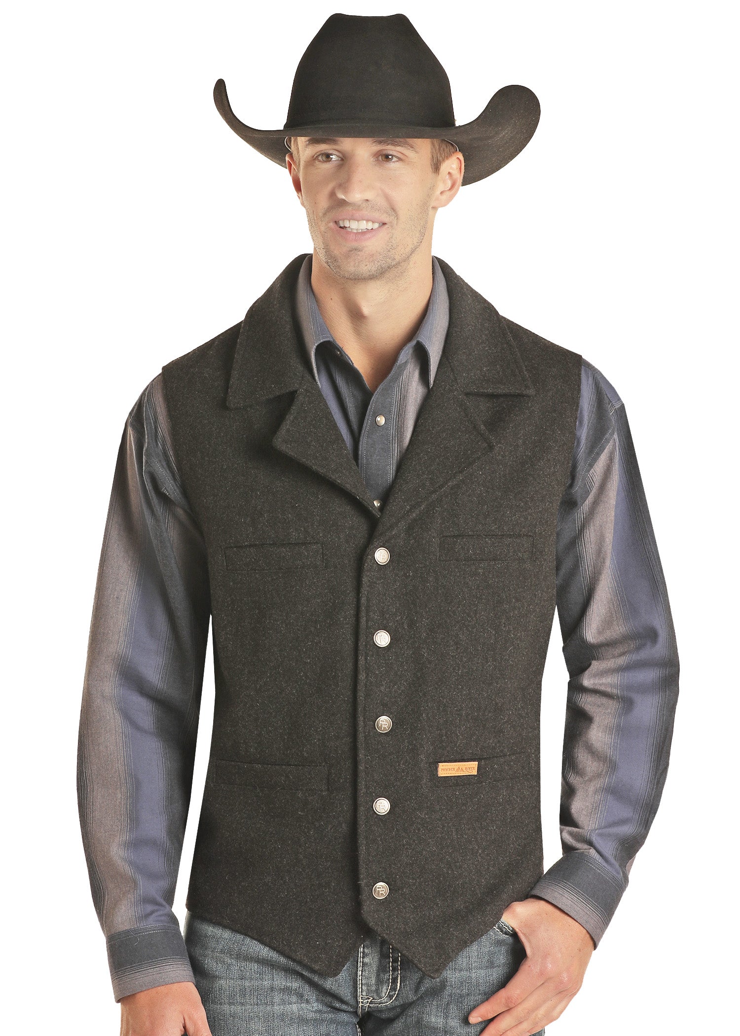 Men's Montana Wool Vest | Panhandle | Panhandle Slim